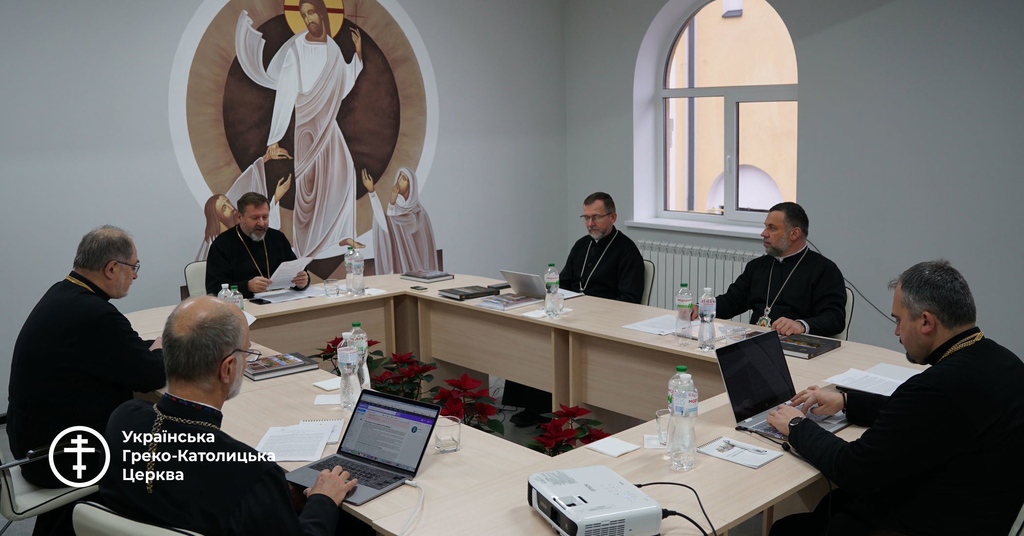 Members of the Permanent Synod of the UGCC gathered for a regular ...