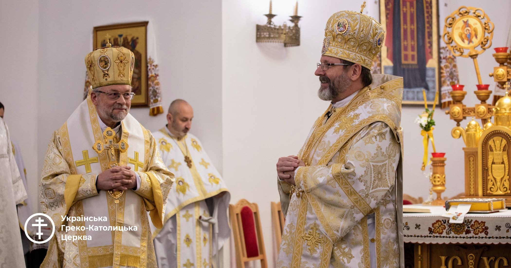His Beatitude Sviatoslav greeted Bishop Hlib Lonchyna on his 70th ...