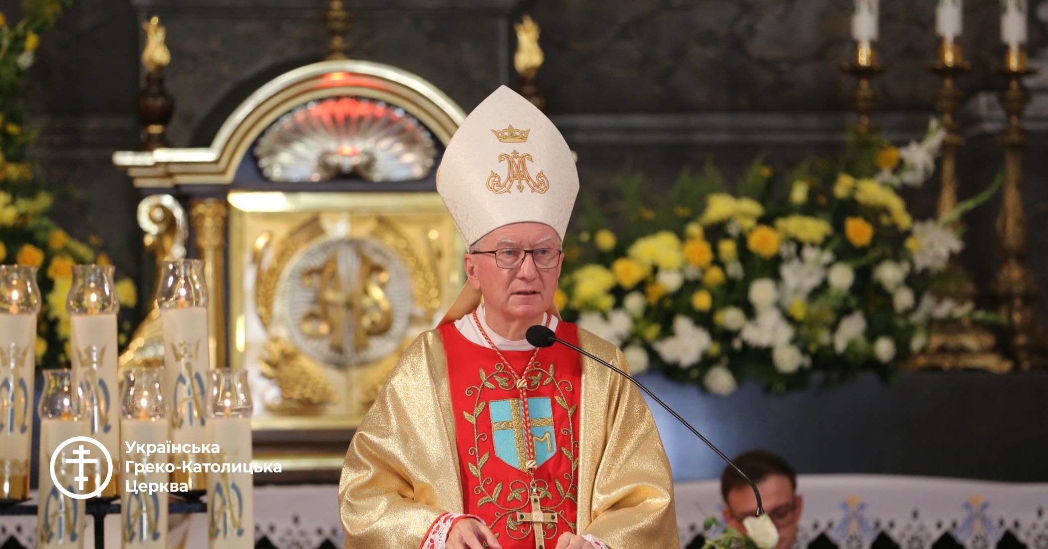 His Beatitude Sviatoslav and Cardinal Pietro Parolin Take Part in ...